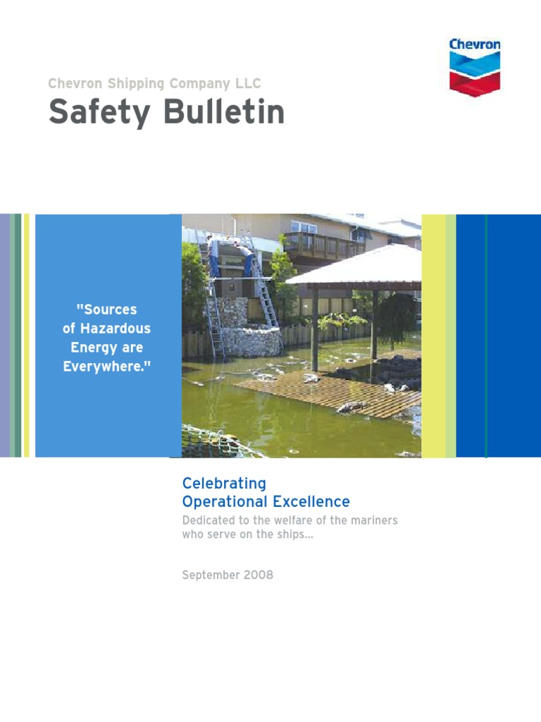 Chevron Safety Bulletin: Hazard Awareness | PDF | Hypertension ...