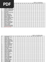 Tabel Nominal Cu Elevii Clasei A XII-A | PDF