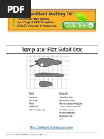 Balsa Crankbait Design and Templates | PDF