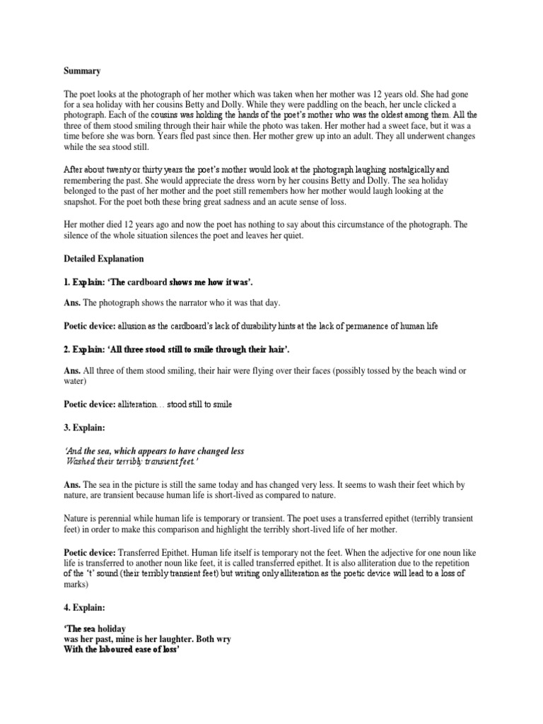 And The Sea, Which Appears To Have Changed Less Washed Their Terribly ...