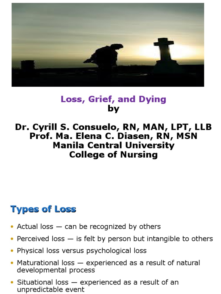 Loss, Grief and Dying | PDF | Grief | Health Care