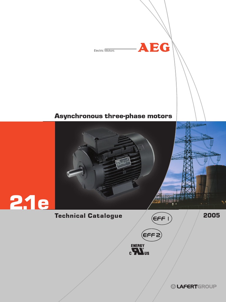 AEG Electric Motors Technical Catalogue | PDF | Engineering Tolerance ...