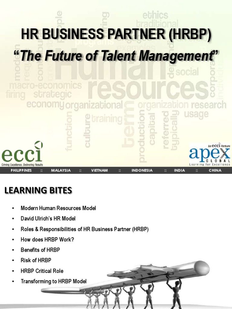 HR Business Partner (HRBP) "The Future of Talent Management" | Download ...