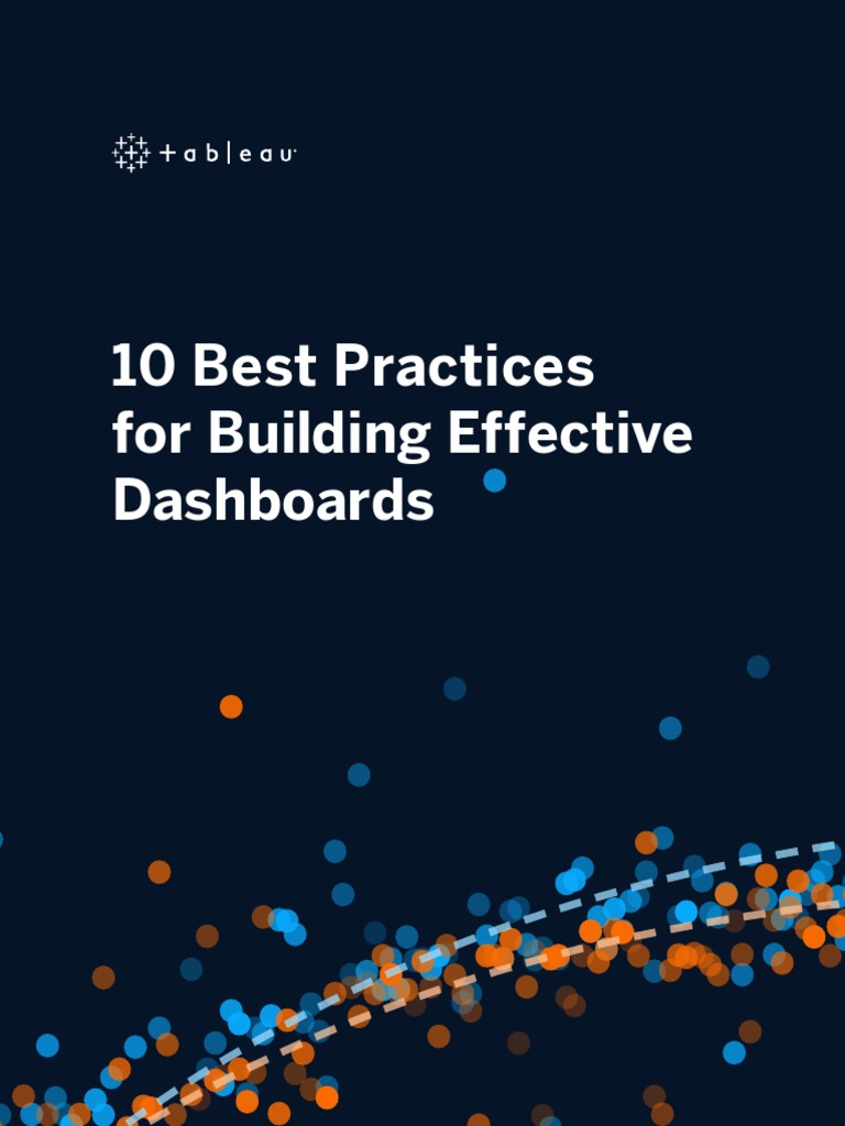 10 Best Practices For Building Effective Dashboardswp | PDF | Usability ...