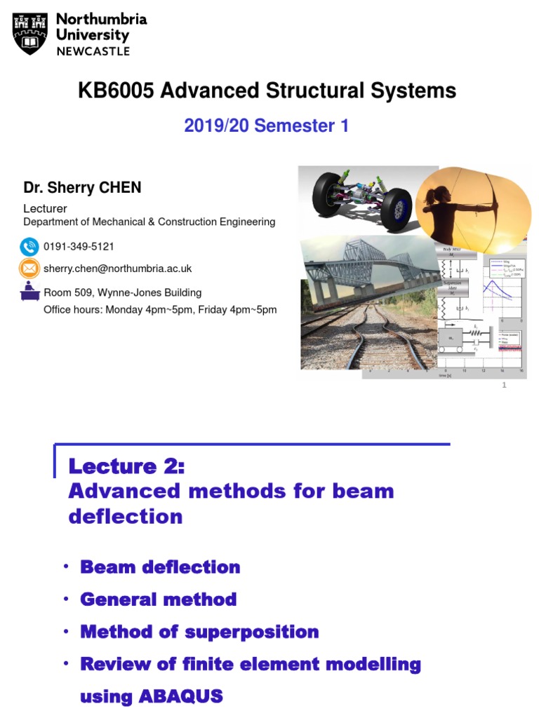 KB6005 Advanced Structural Systems: 2019/20 Semester 1 | PDF ...