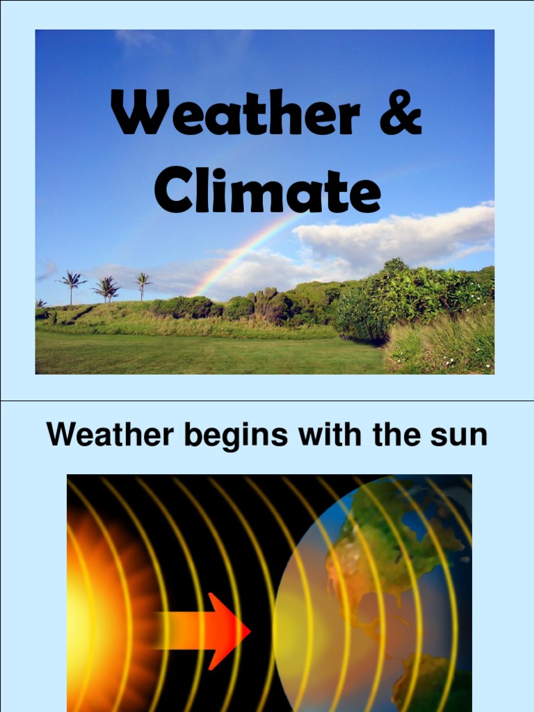 Grade 3 Unit 4 Lesson 3 Weather & Climate | PDF | Travel | Science ...