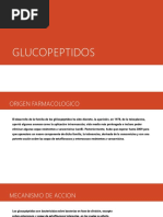 Antibióticos Glucopéptidos: Mecanismos y Usos | PDF | Medicina CLINICA ...
