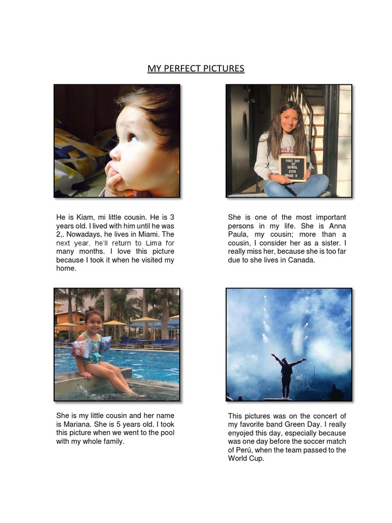 My Perfect Pictures | PDF