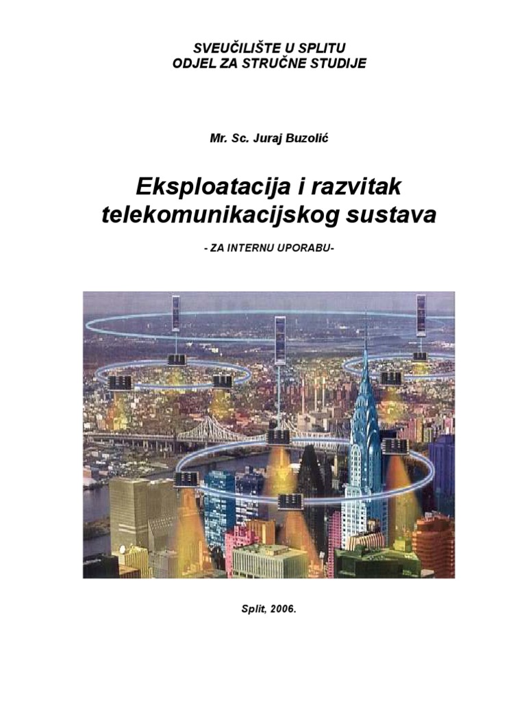 Eksploatacija I Razvitak Telekomunikacijskog Sustava | PDF