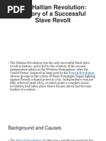 Haitian Revolution Timeline | PDF | History