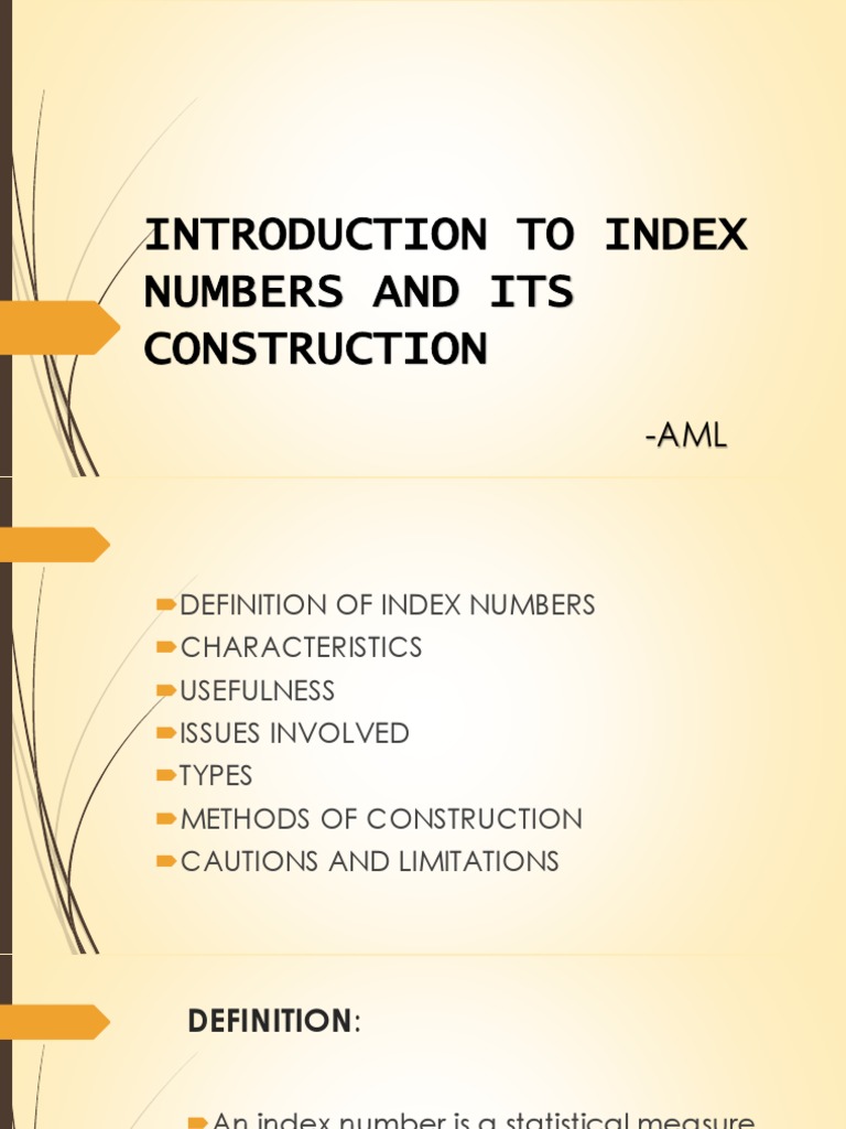 Index Numbers | PDF | Index (Economics) | Price Indices