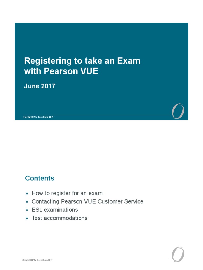 PearsonVUE Registration Process | PDF | English As A Second Or Foreign ...