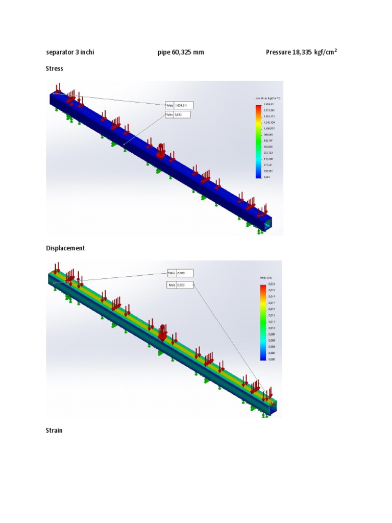 Analisis Separator 3 Inchi | PDF
