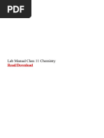 Ncert Lab Manual Class 12 Chemistry PDF Download - Google Search | PDF