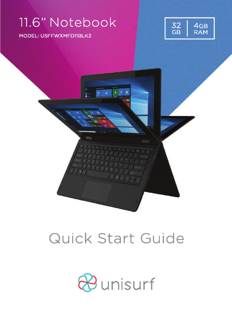 Unisurf 11.6 TabletPC PM | PDF