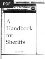 Duties of Sheriffs and Process Servers Under The Rules of Court | PDF | Garnishment | Service Of ...