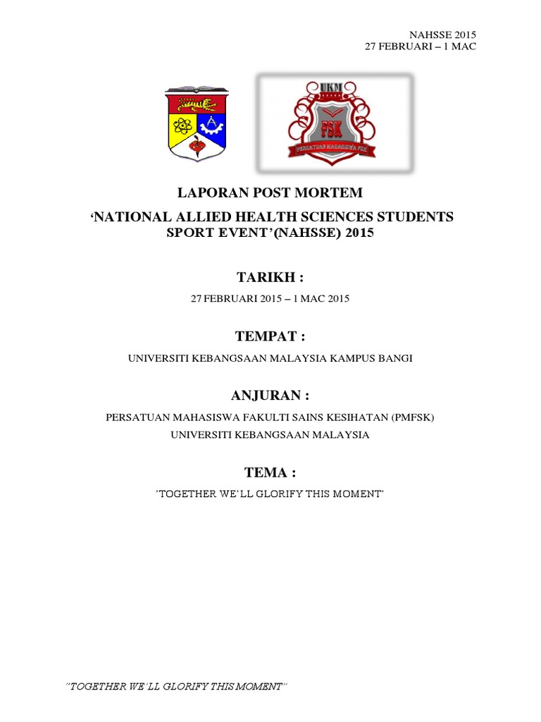 Laporan Post Mortem 2020 Latest | PDF