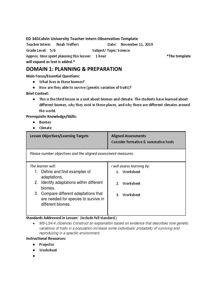 Lesson 3-2 | PDF | Educational Assessment | Learning