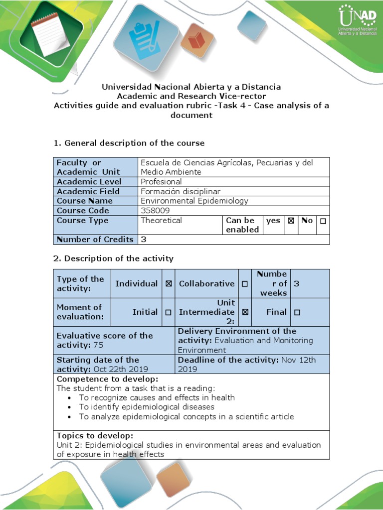 Activity Guide Template - Task 4 - Case Analysis of A Document | PDF ...