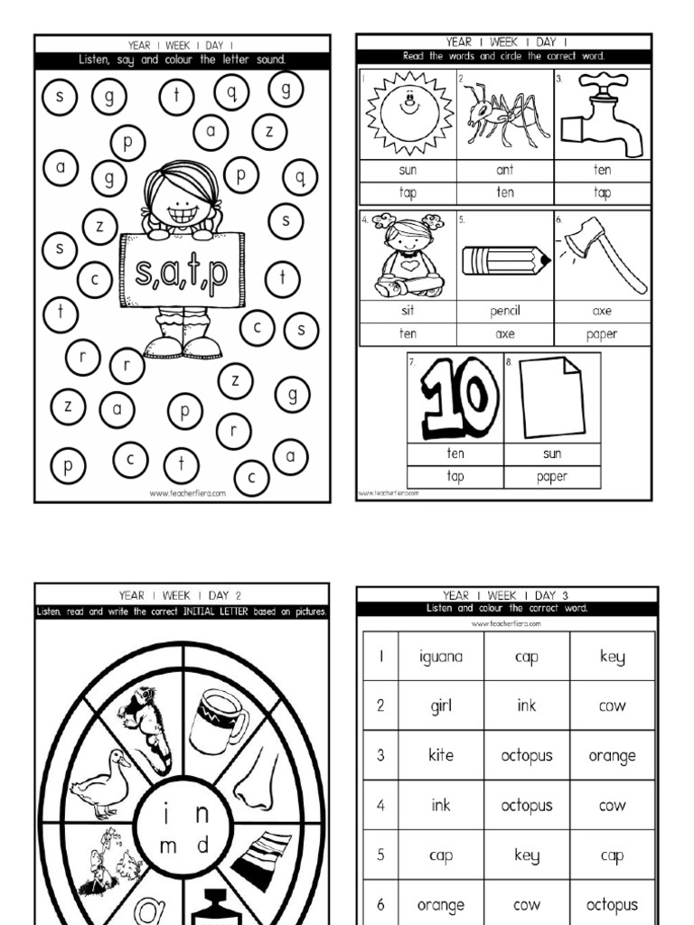 Year 1 Phonics & Grammar Book | PDF