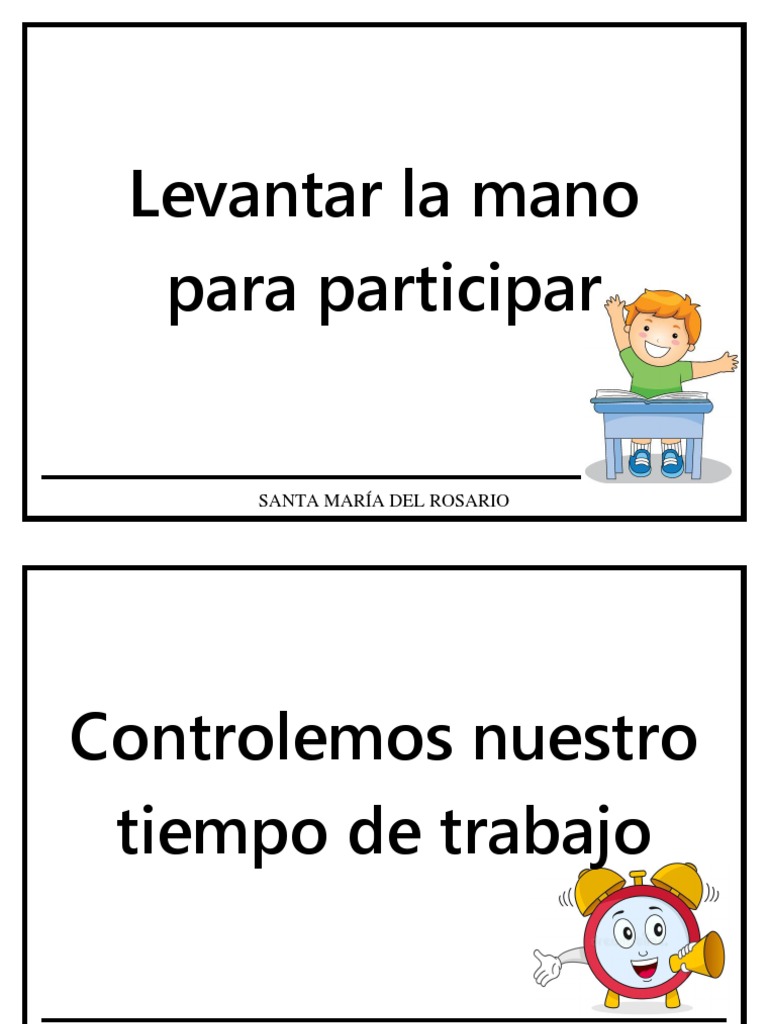 Levantar La Mano para Participar | PDF