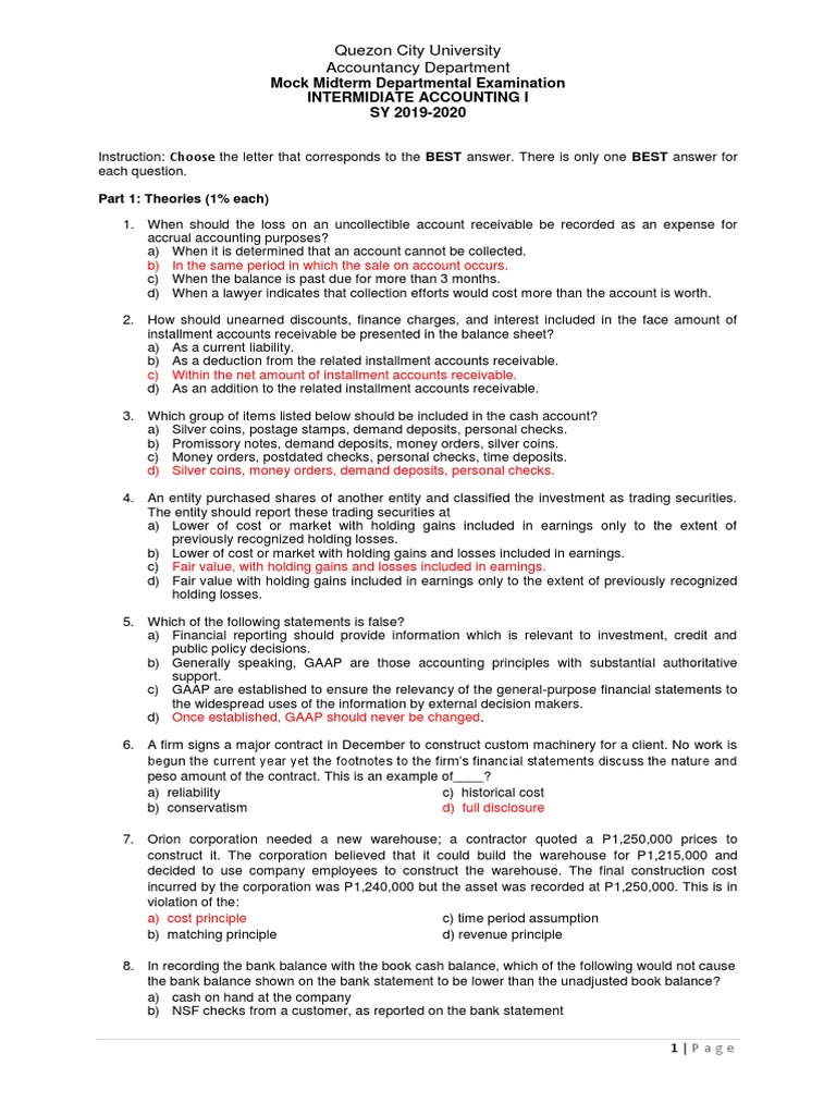 IA Deptals 2019-2020 | PDF | Debits And Credits | Balance Sheet