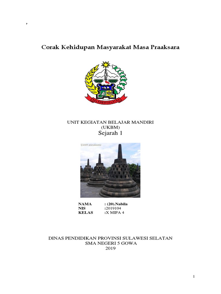 Contoh Ukbm | PDF