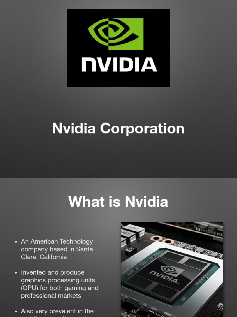 Nvidia Presentation | PDF | Computers