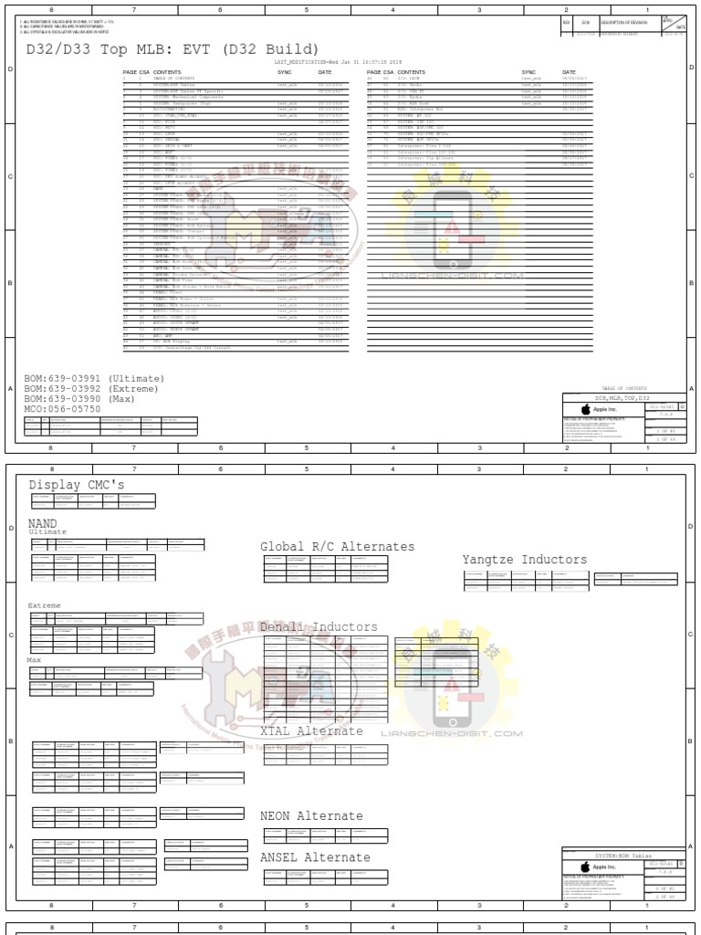 Iphone XSmax Schematic | PDF | Computer Hardware | Electronic Engineering