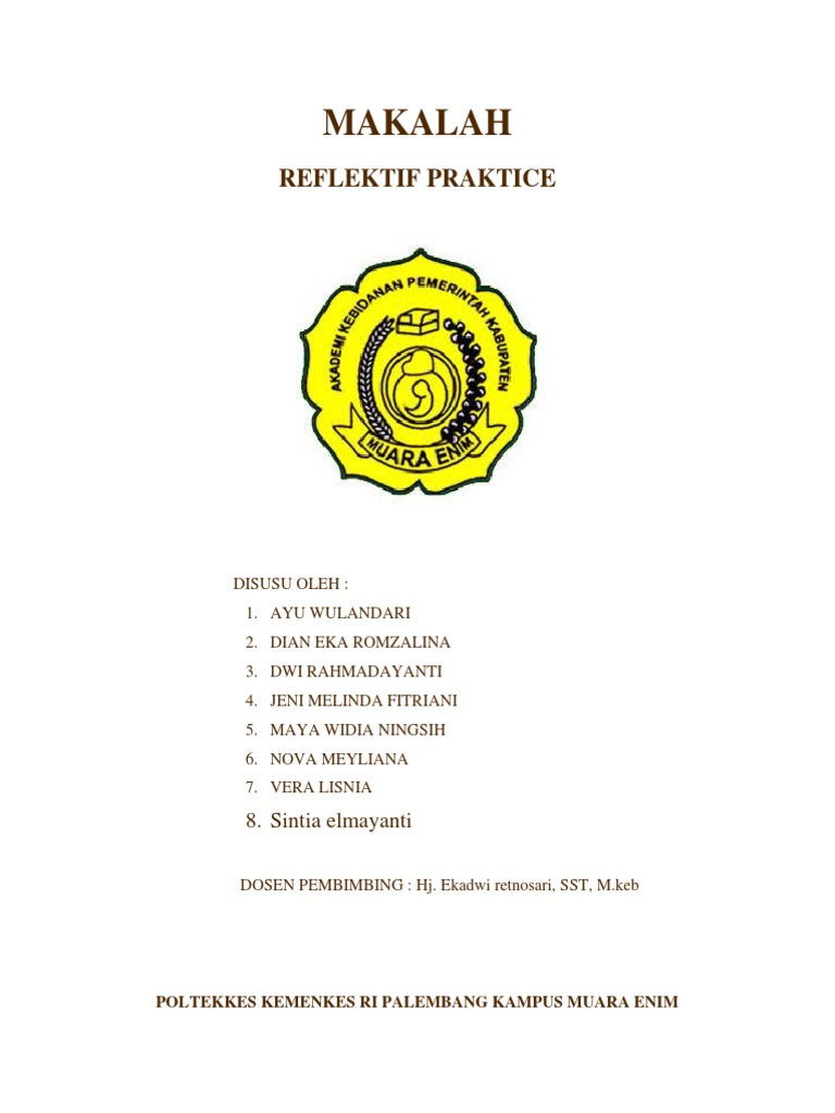Makalah Reflektif Practice Konsep Kebidanan | PDF | Karier & Perkembangan