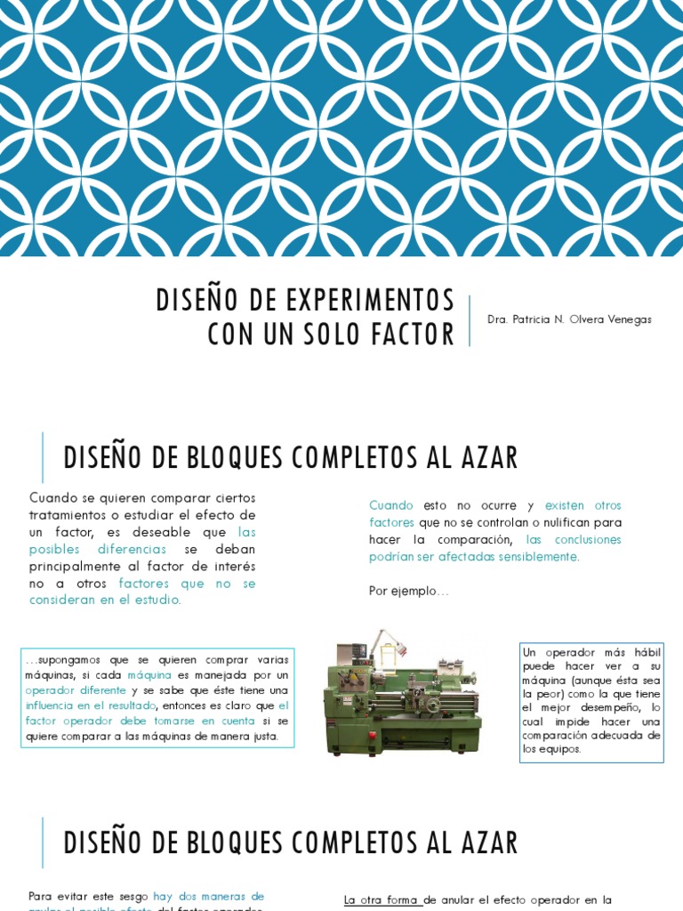 Diseño Completamente Al Azar Con Bloque | PDF | Análisis de variación ...