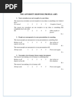 JD-R Questionnaire Bakker 2014 | PDF | Psychology | Social Psychology