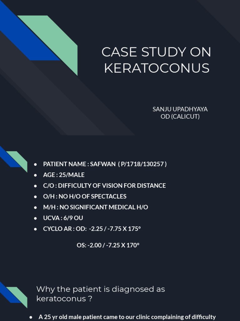 Case Study On Keratoconus | PDF
