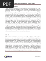 IIM Resume Template Guide | PDF
