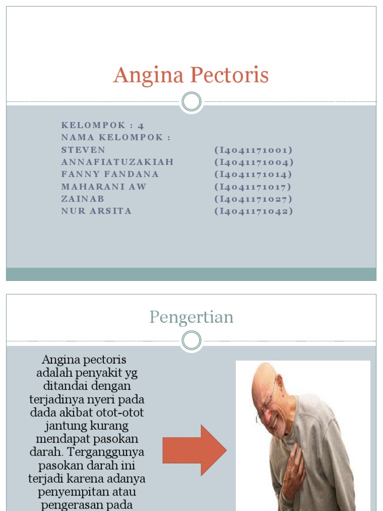 Angina Pectoris | PDF