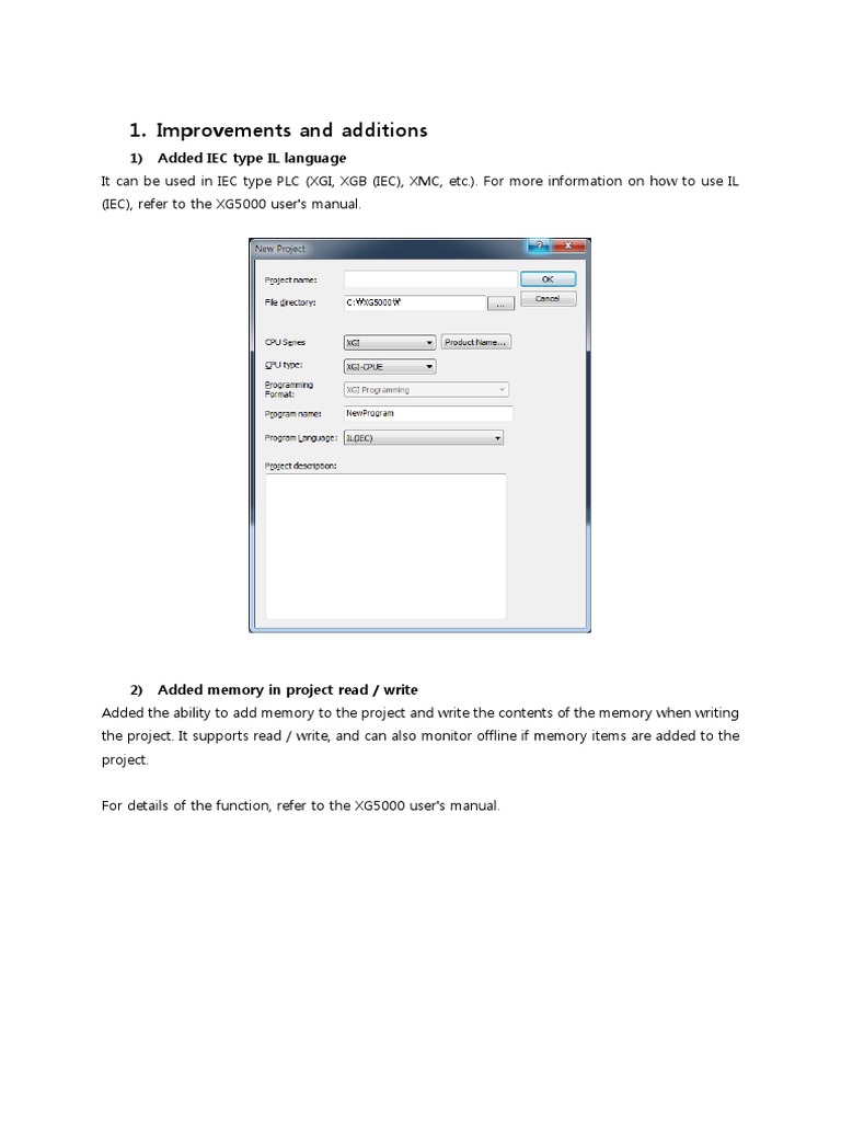 ReleaseNote en V4.24 | PDF | Subroutine | Array Data Structure
