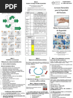 Triptico Aesp Laila Villegas | PDF | Seguridad del paciente | Medicina CLINICA