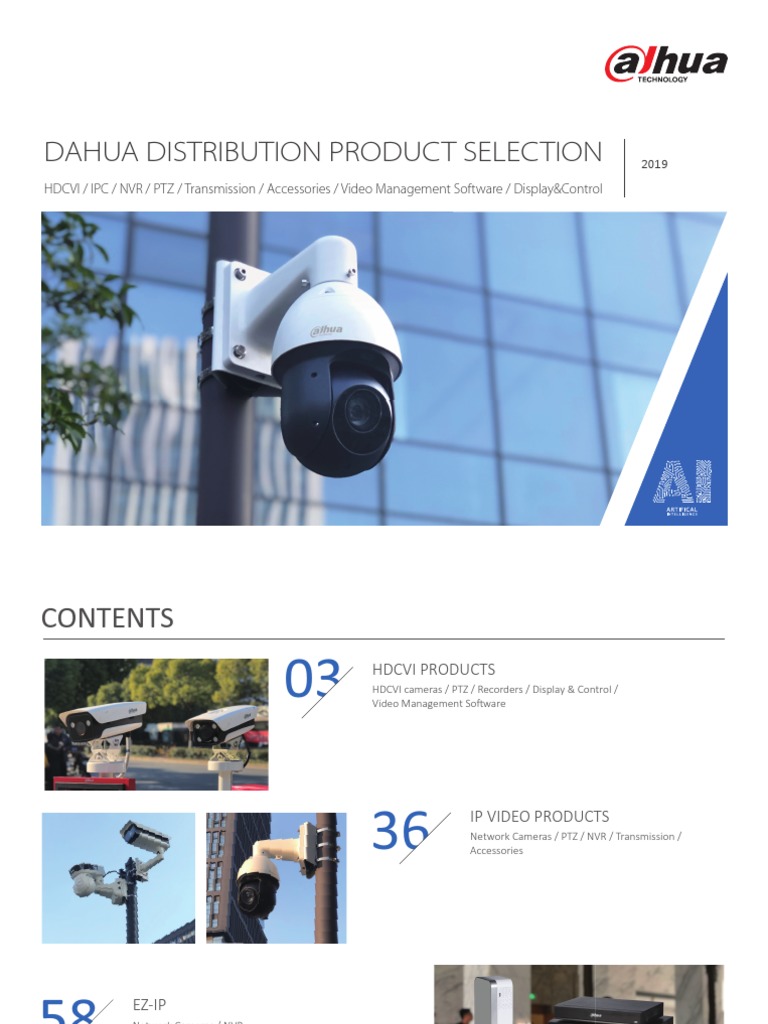 Dahua Brochure-Final PDF | PDF | Camera | Video