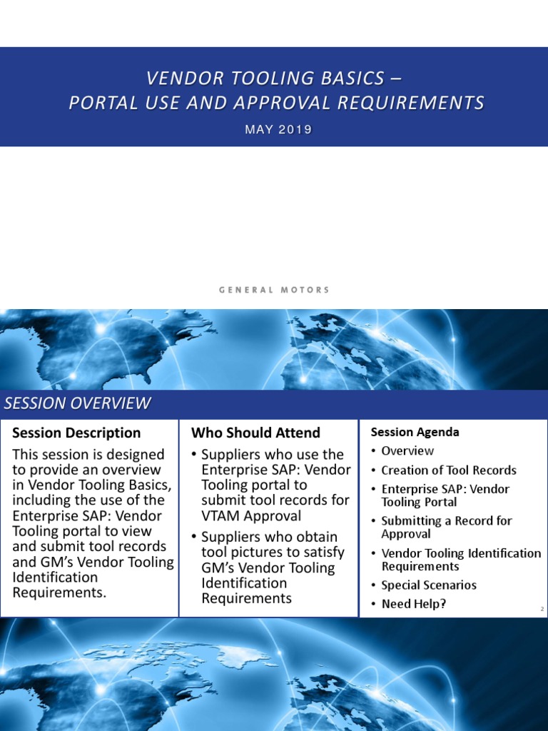 VTAM Basics - Portal Use and Tool Pictures - May2019 | PDF | Invoice ...