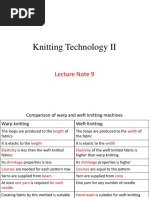 Knitted Fabric Structures | PDF | Knitting | Textiles