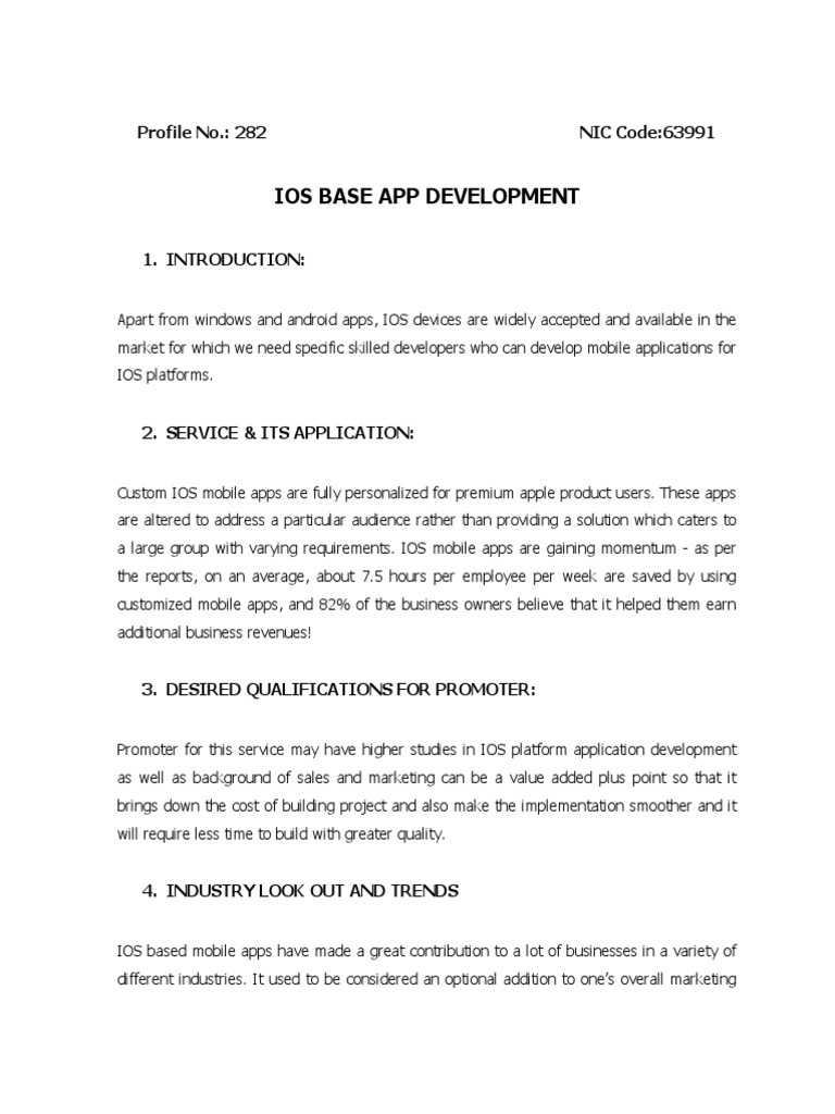 IOS Base APP Development | PDF | Mobile App | Ios