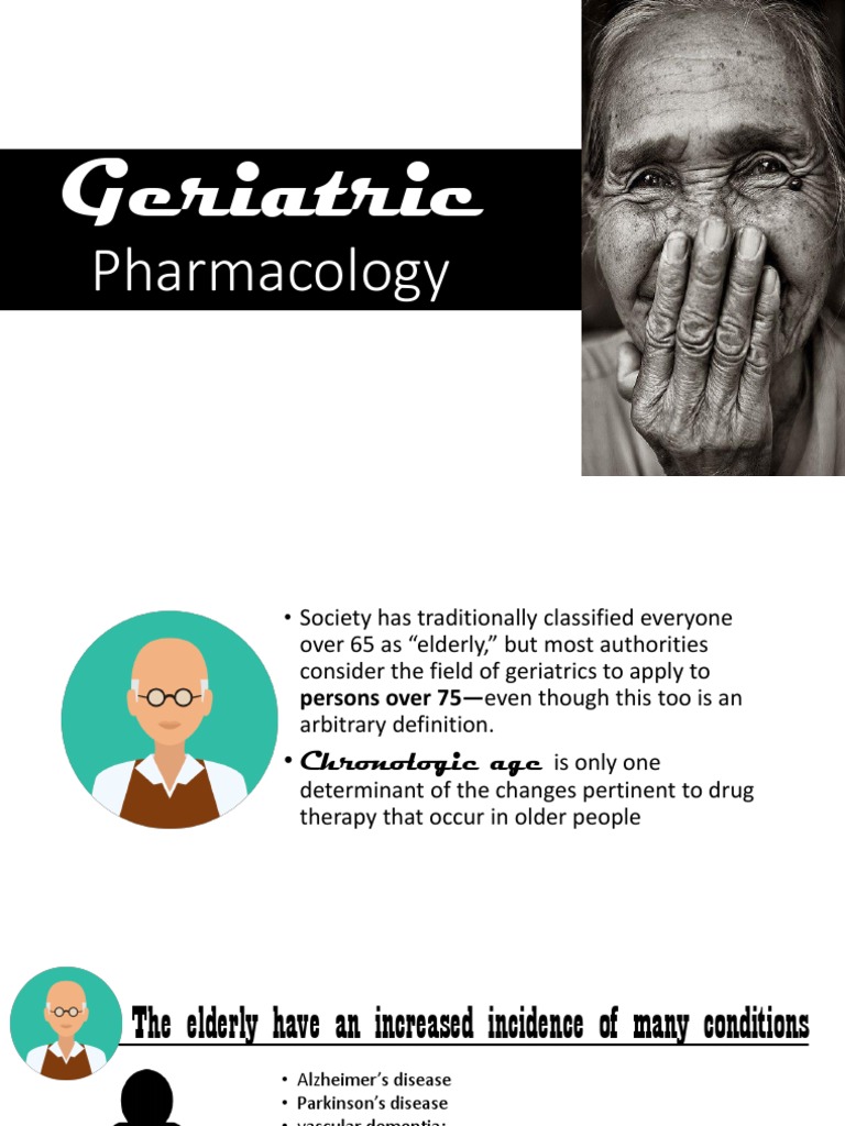 Geriatric Pharmacology: Drug Therapy Insights | PDF | Antipsychotic ...