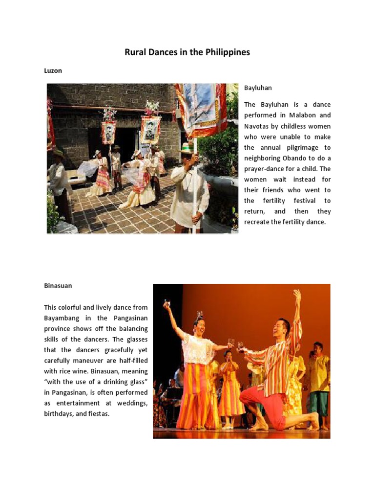 Rural Dances of The Philippines | PDF