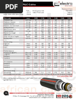 Electrical Cables Size & Current Rating Chart | PDF