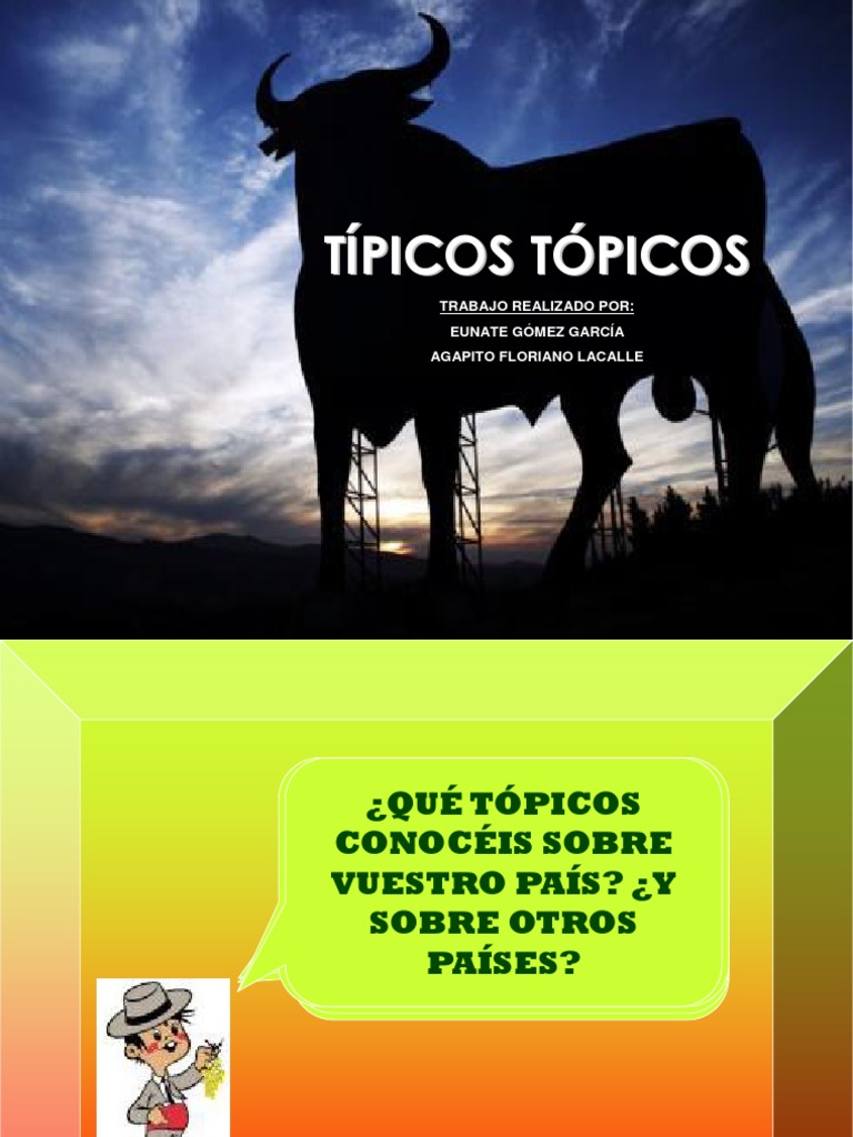 Sobre Tópicos Españoles | PDF