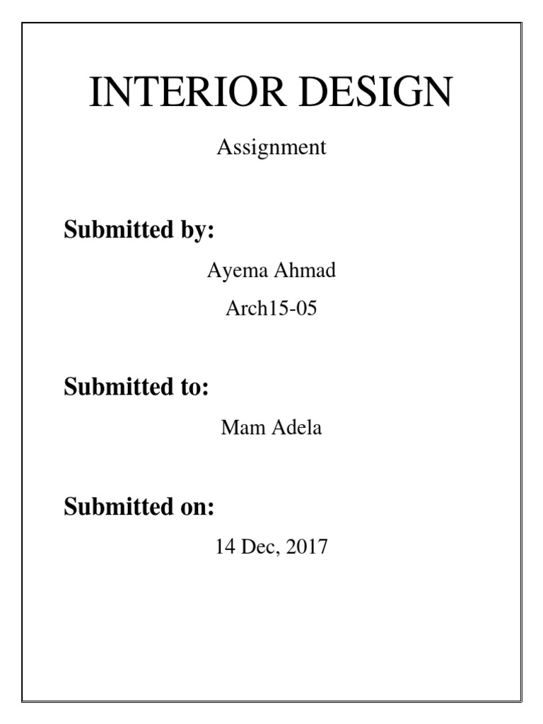 Understanding Interior Design Essentials | PDF