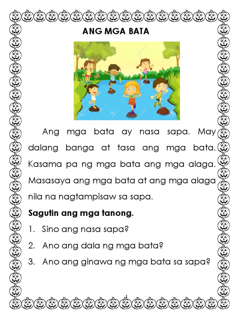 Pagunawa Sa Binasa | PDF