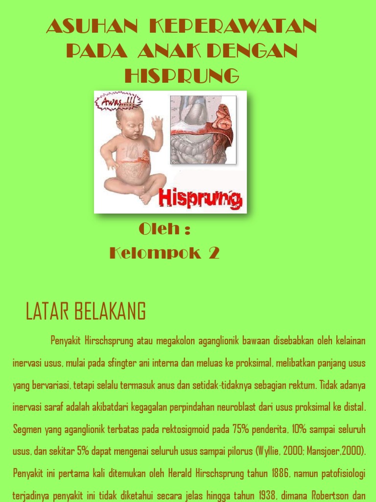 Asuhan Keperawatan Pada Anak Dengan Hisprung | PDF