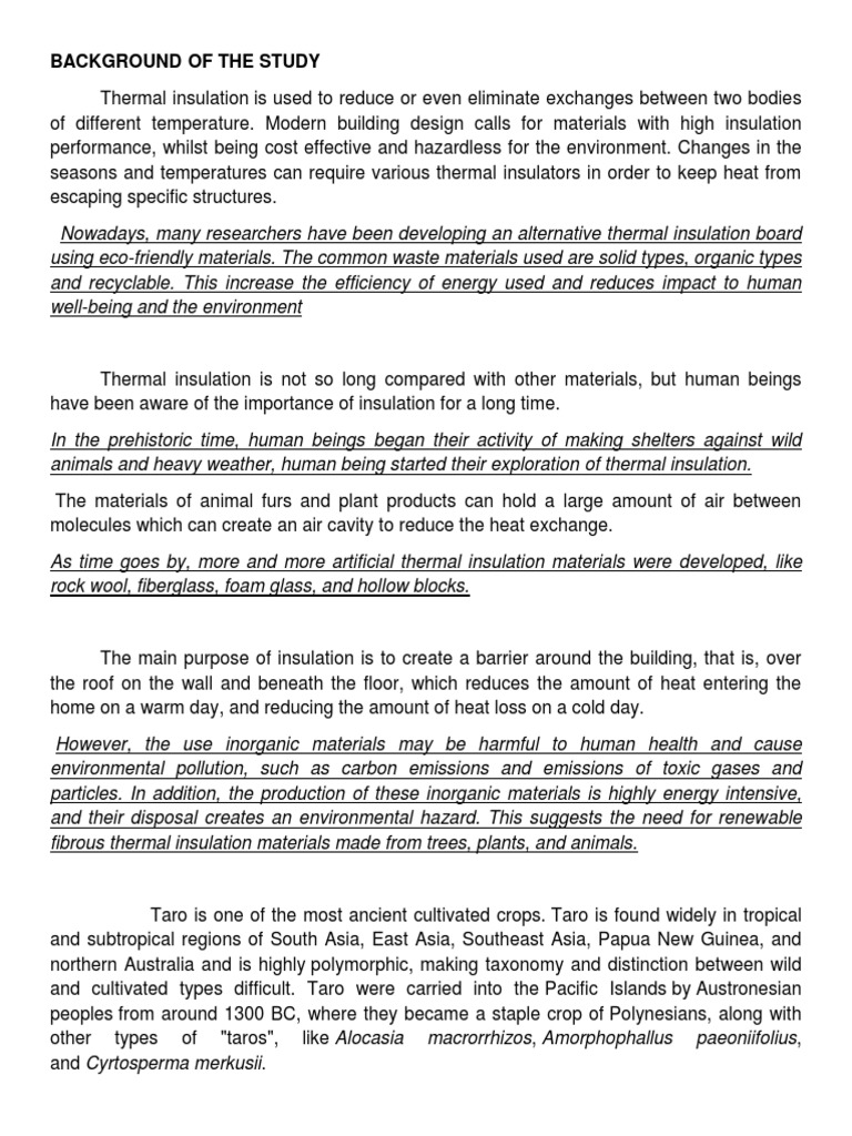 Gabi Stem | PDF | Building Insulation | Nature