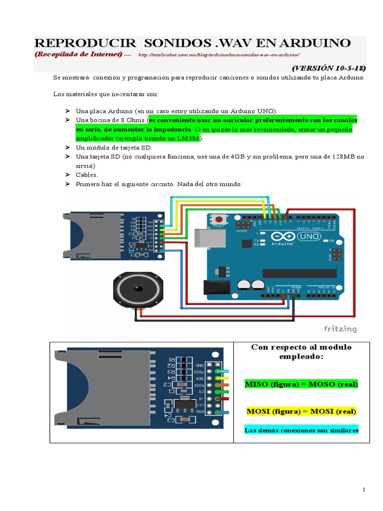 Sonido Con Arduino | PDF | Arduino | Archivo de computadora